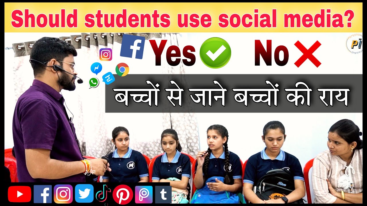 Should Teenagers Use Social Media Insta WhatsApp FB YouTube are not ...