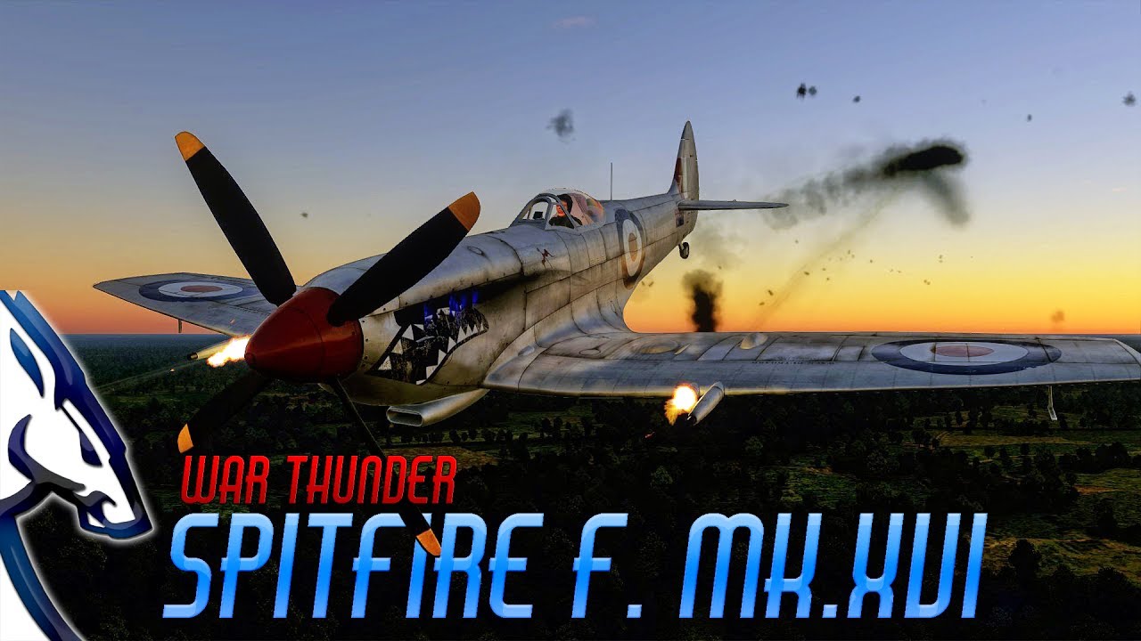 War Thunder: Spitfire F. Mk.XVI - YouTube