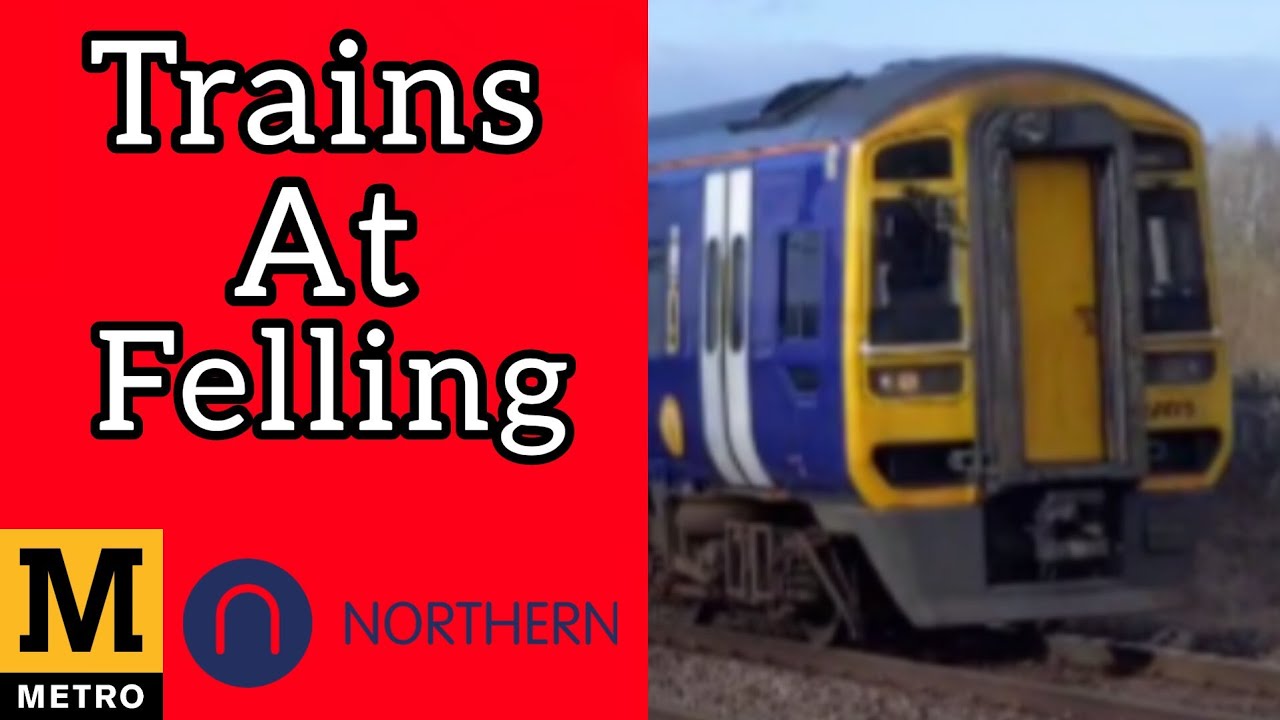 Trains At Felling Station 27/01/24 - YouTube