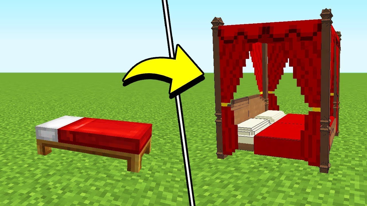 COMO FAZER A NOVA CAMA DO MINECRAFT !!! - YouTube