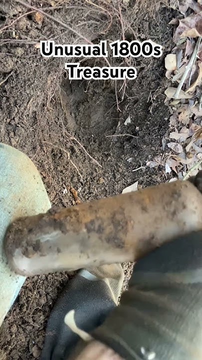 Unusual Treasure Discovered while Bottle Digging. - YouTube