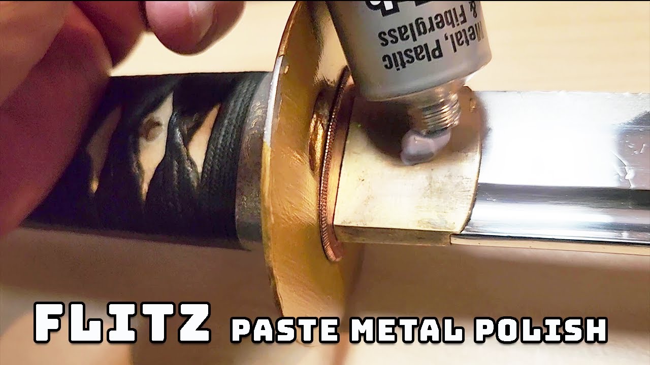 Flitz metal polish - YouTube