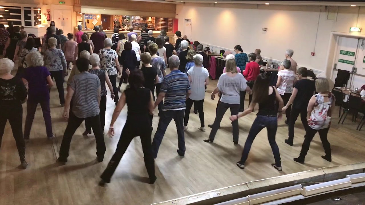 Tightrope Line Dance Demonstration with Maggie Gallagher - YouTube