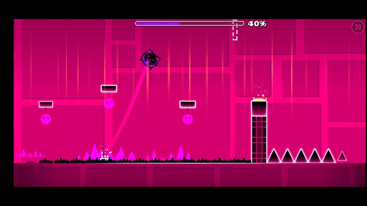Geometry dash/back on track level 2 - YouTube