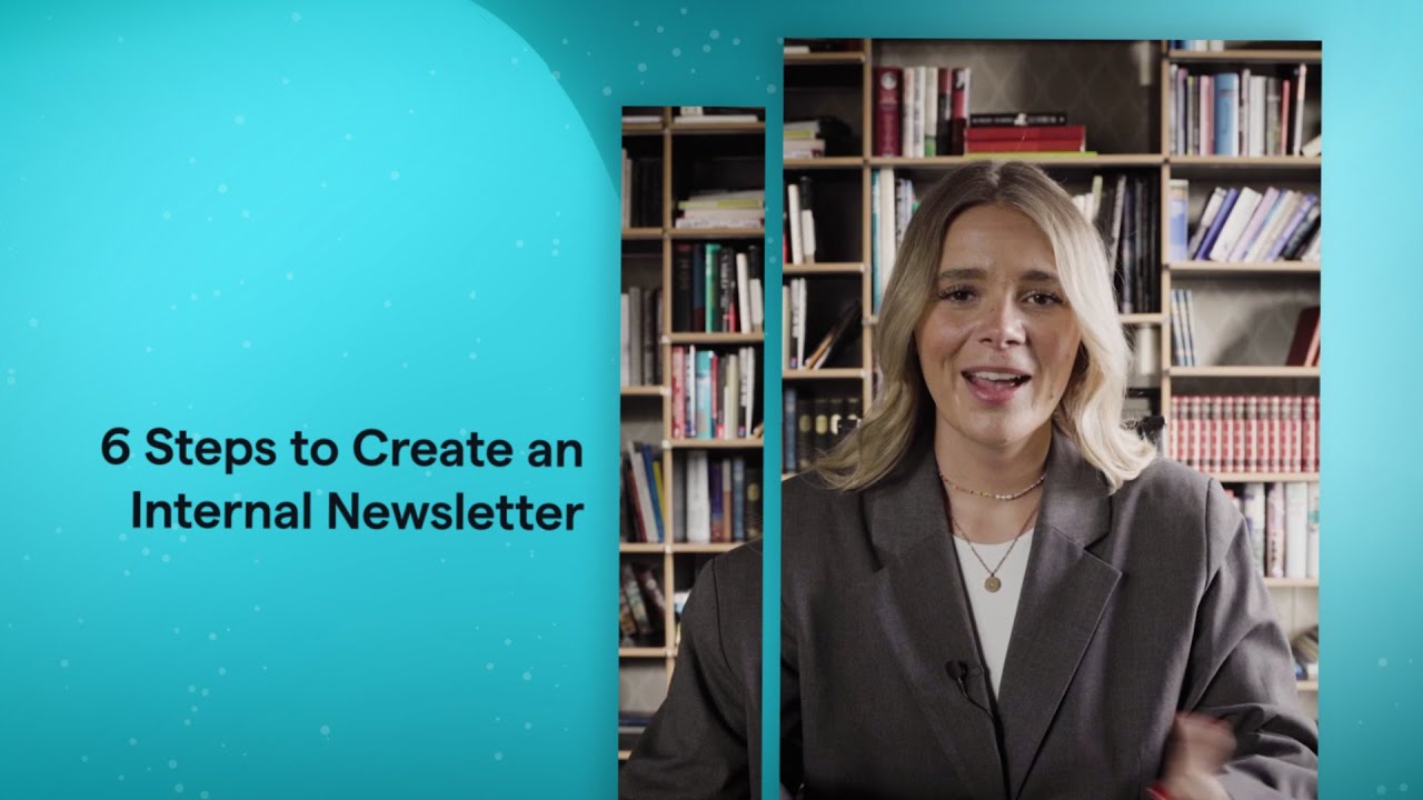 6 Steps to Create an Internal Newsletter - YouTube