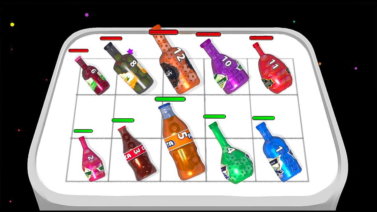 Bottle Break Challenge 3D : Merge and Roll Bottle game in MAX LEVEL ...