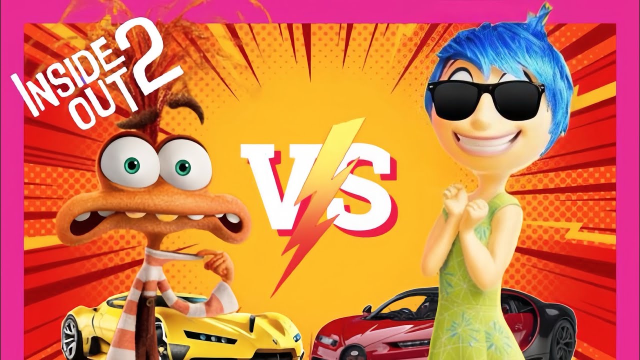 Inside out 2 | joy vs anxiety challenge | joy x anxiety#insideout2#joy# ...