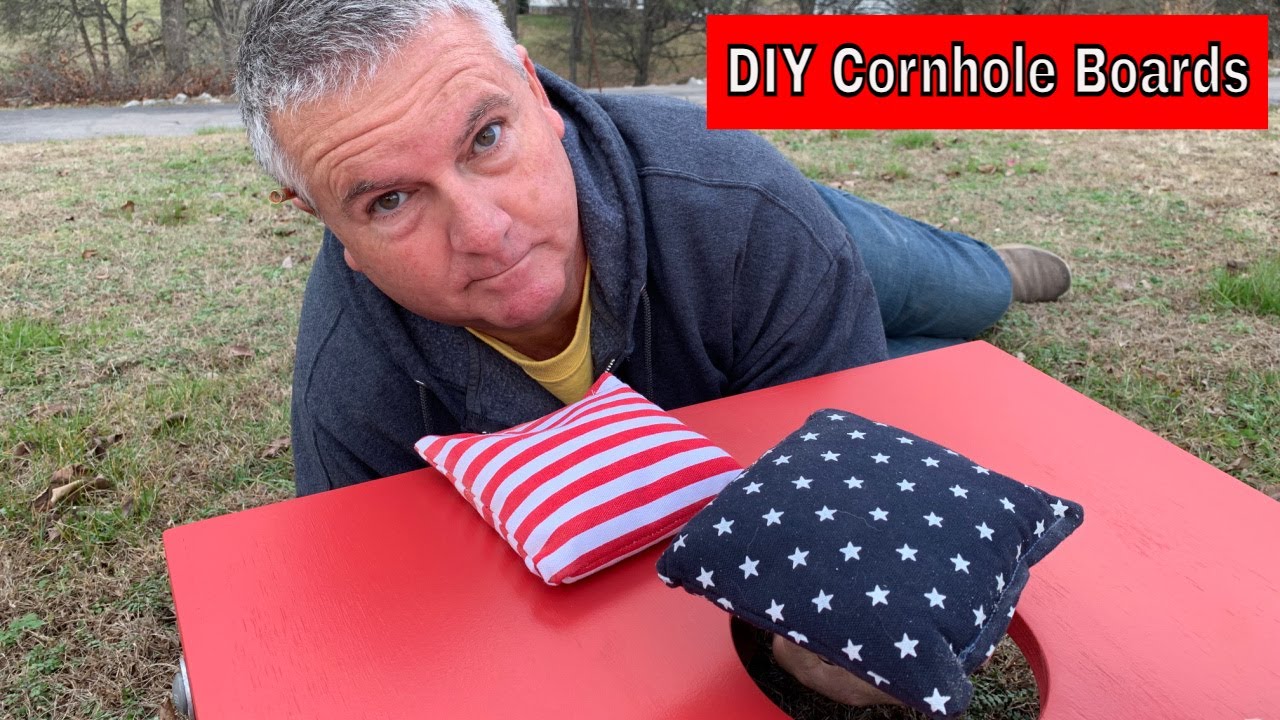 How to build cornhole boards | Full tutorial - YouTube