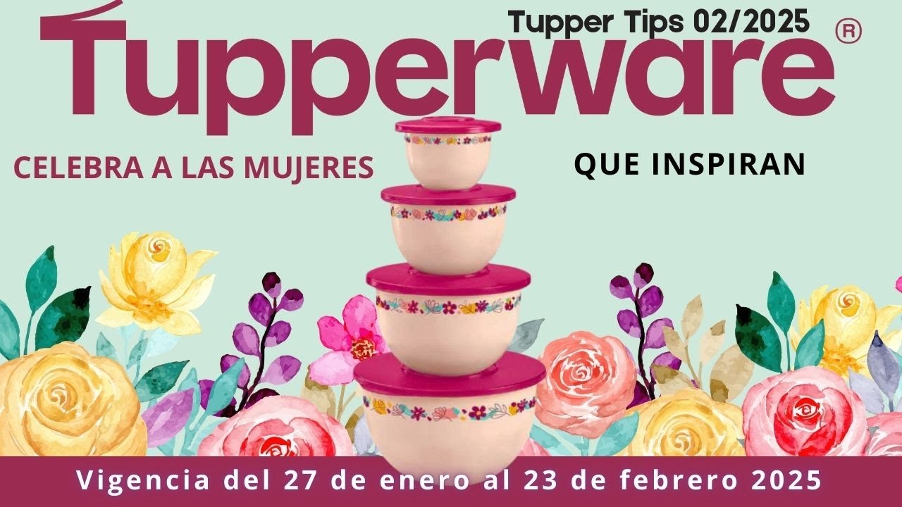 🌸Catálogo TUPPERWARE Tupper Tips 02 2025 - YouTube
