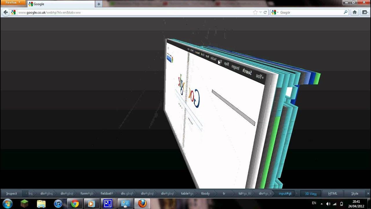 Firefox 3D View Demo - YouTube