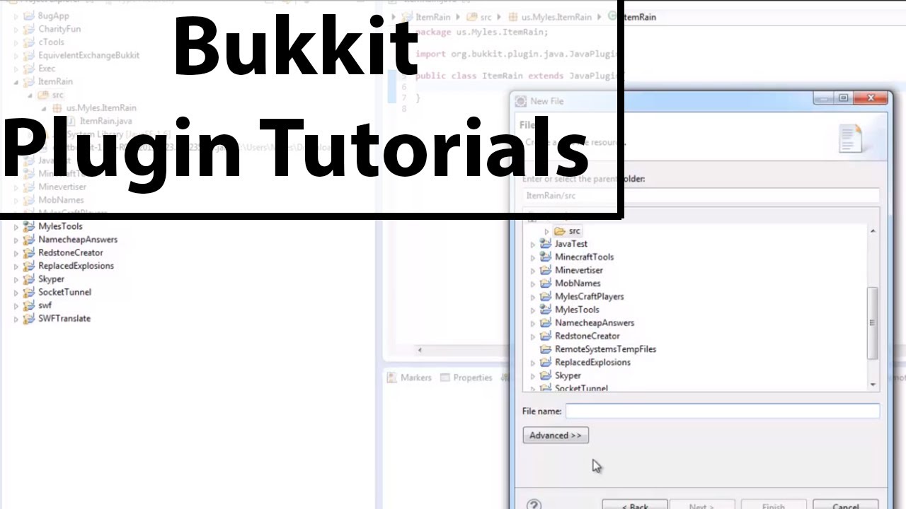Bukkit - Plugin Tutorial: Changing Players Name Tag, 1.5+ - w ...