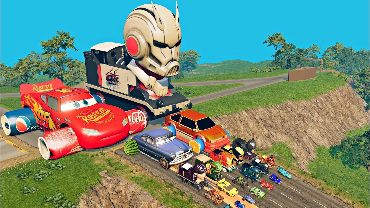 Big & Small Cars - Metter , Tanos , Pixars Cars , Halk , Vs Death ...