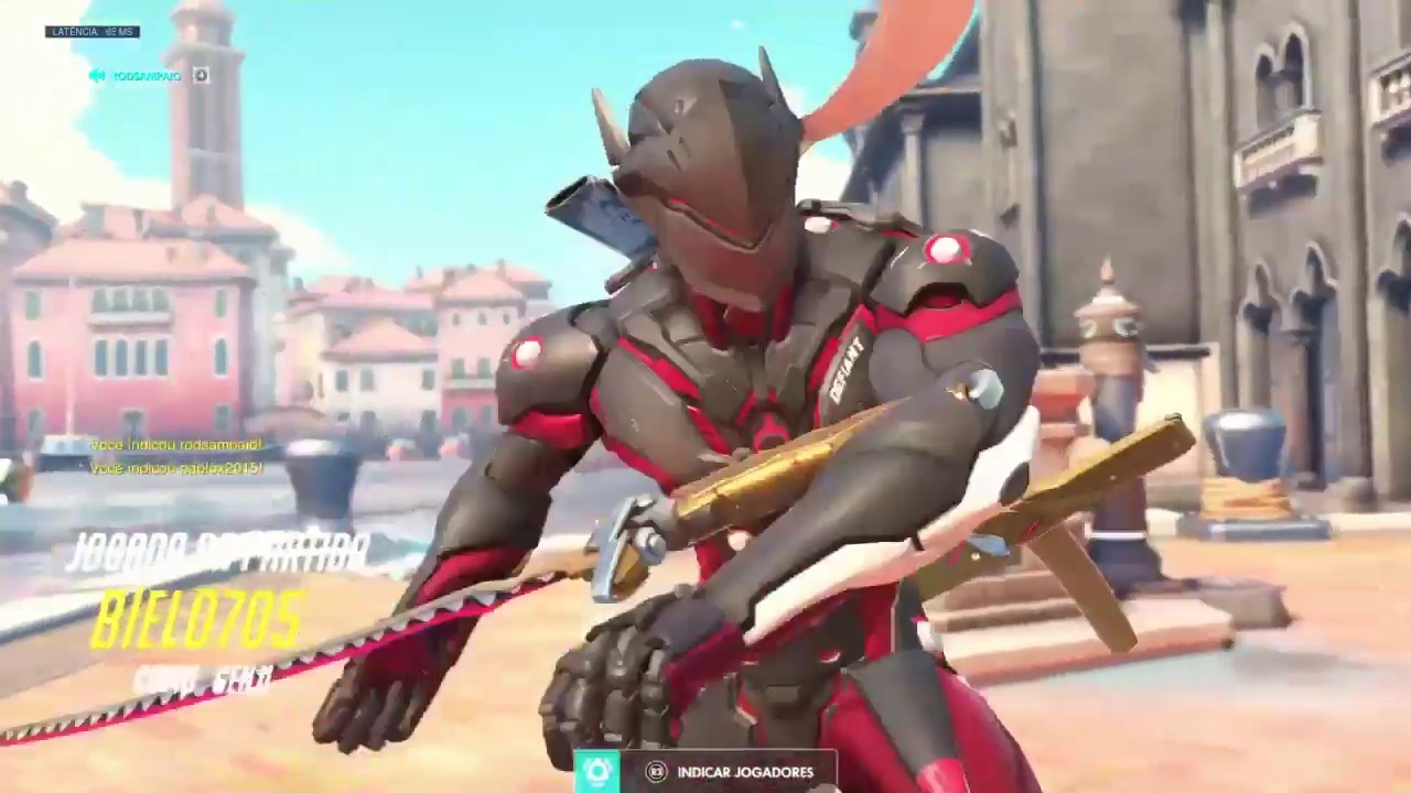 Overwatch: Genji Toronto Defiant OWL skin (First Gameplay) - YouTube