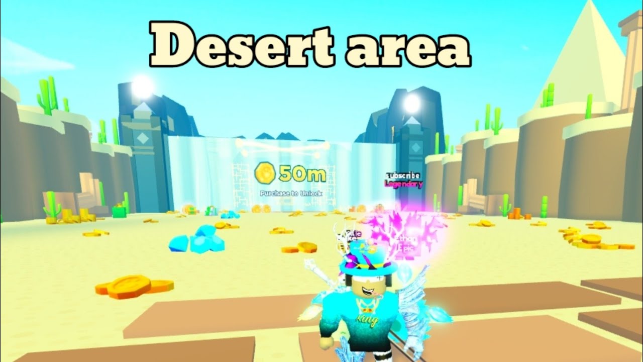I unlocked the🏜Desert area🏜 In pet Simulator X! - YouTube