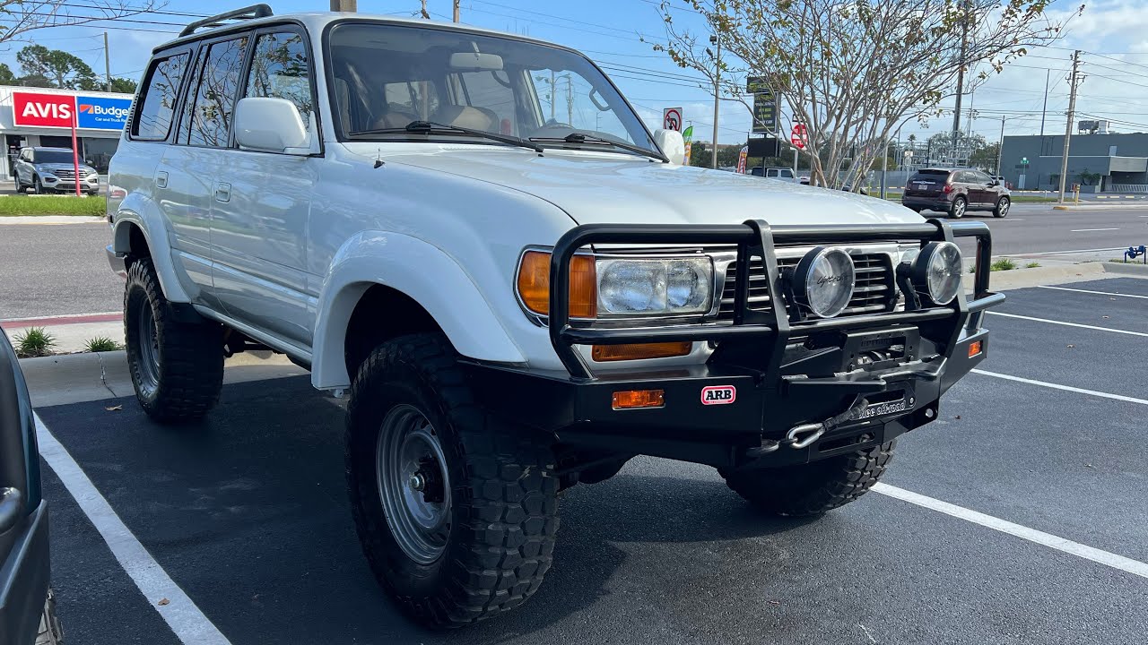 1996 Toyota Land Cruiser FZJ80 -BaT- 3X // Lockers Engaging - YouTube