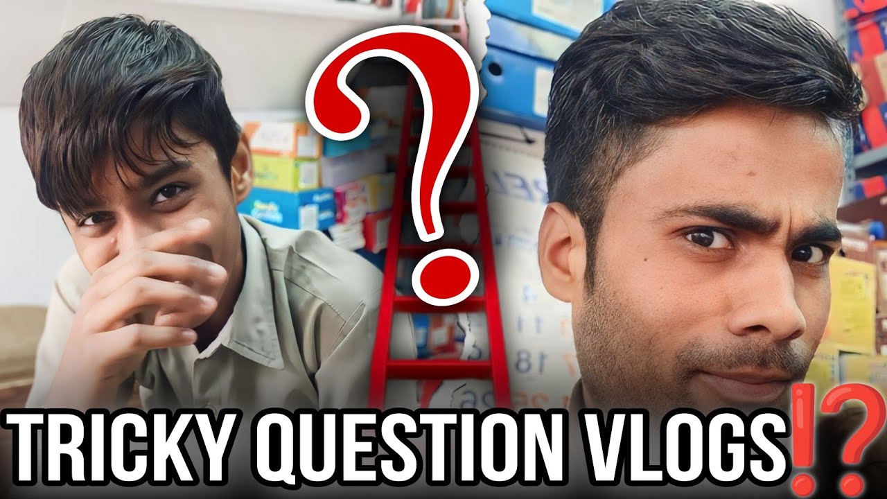 TRICKY QUESTION VLOGS || QUESTION ANSWER FUNNY CONVERSATIONS || ANIL DAZZLE - YouTube