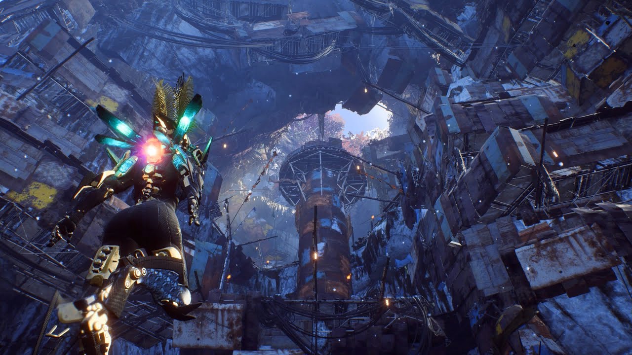 Anthem - Rust Bowl Run 01:38:93 - Ice Tide Gold Time Trial (PS4) - YouTube