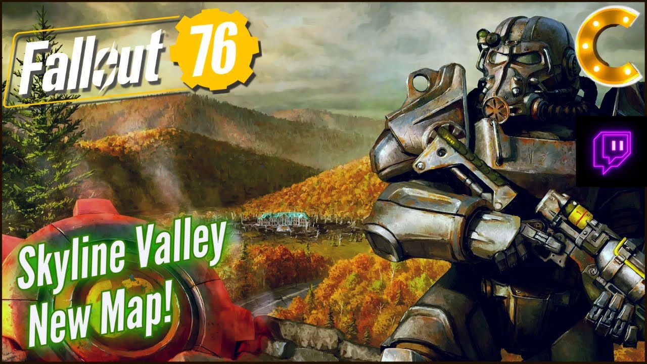 Fallout 76 for PC, Part 105: Brand New Skyline Valley Map Expansion ...
