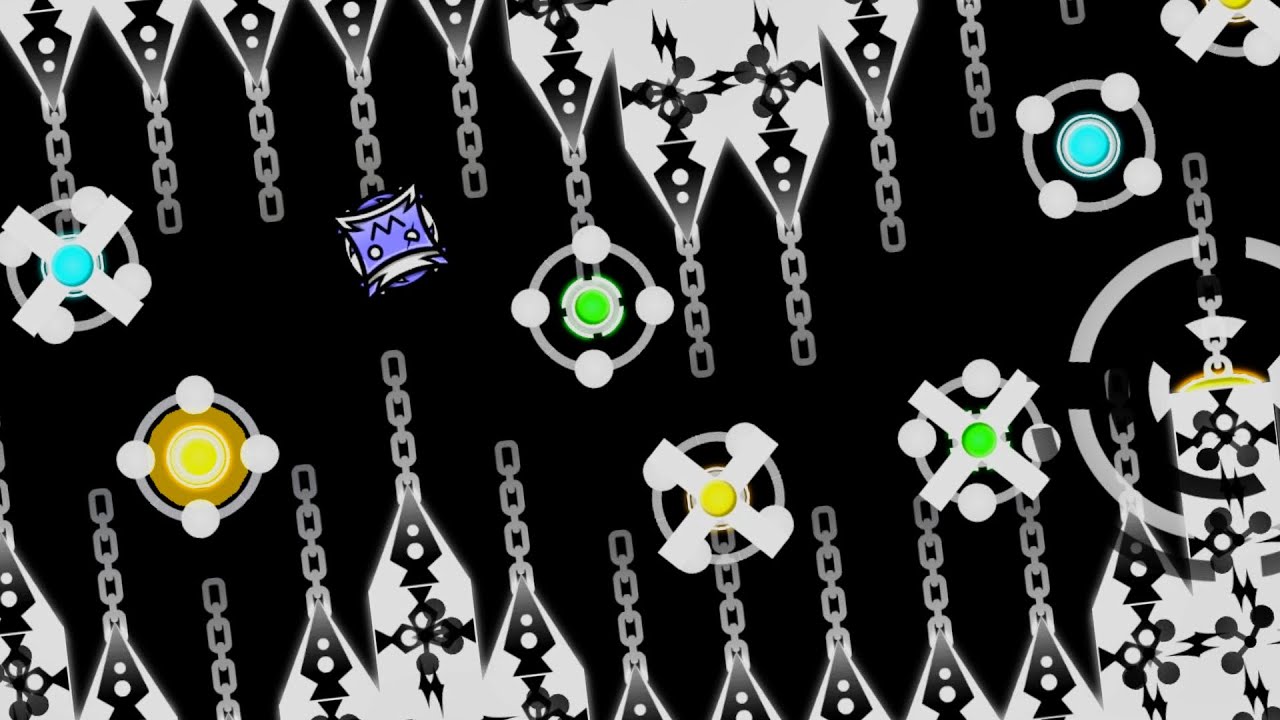 A LEVEL WITH 19 UPDATES! | "Battle of the Shades" by GD Virus(w/ clicks ...