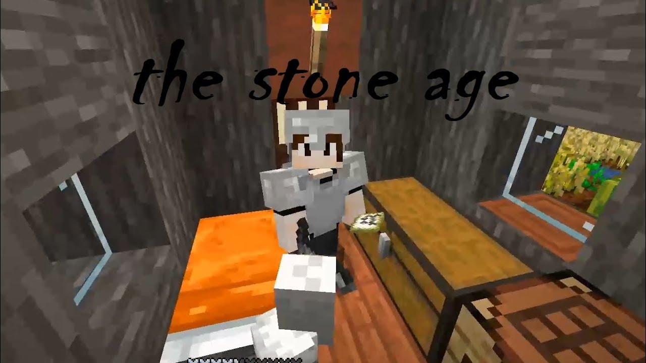 Minecraft STONE AGE ep.6 | A New Homebase! - YouTube