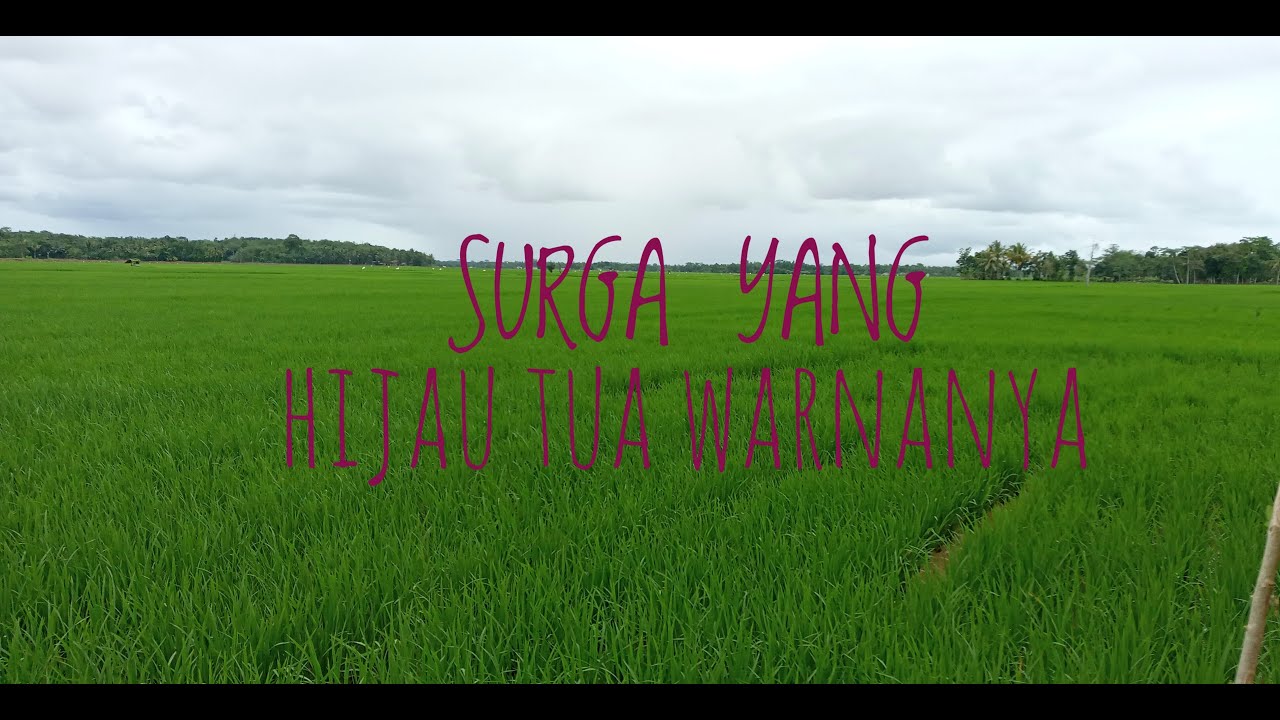 Tadabur Alam. Keindahan Surga Yang Hijau Tua Warnanya - YouTube