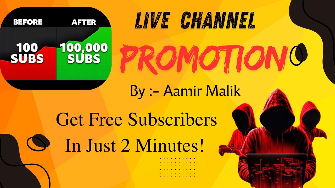 🔴Live Channel Promotion | Live Channel Checking And Free Promotion | 📢 ...