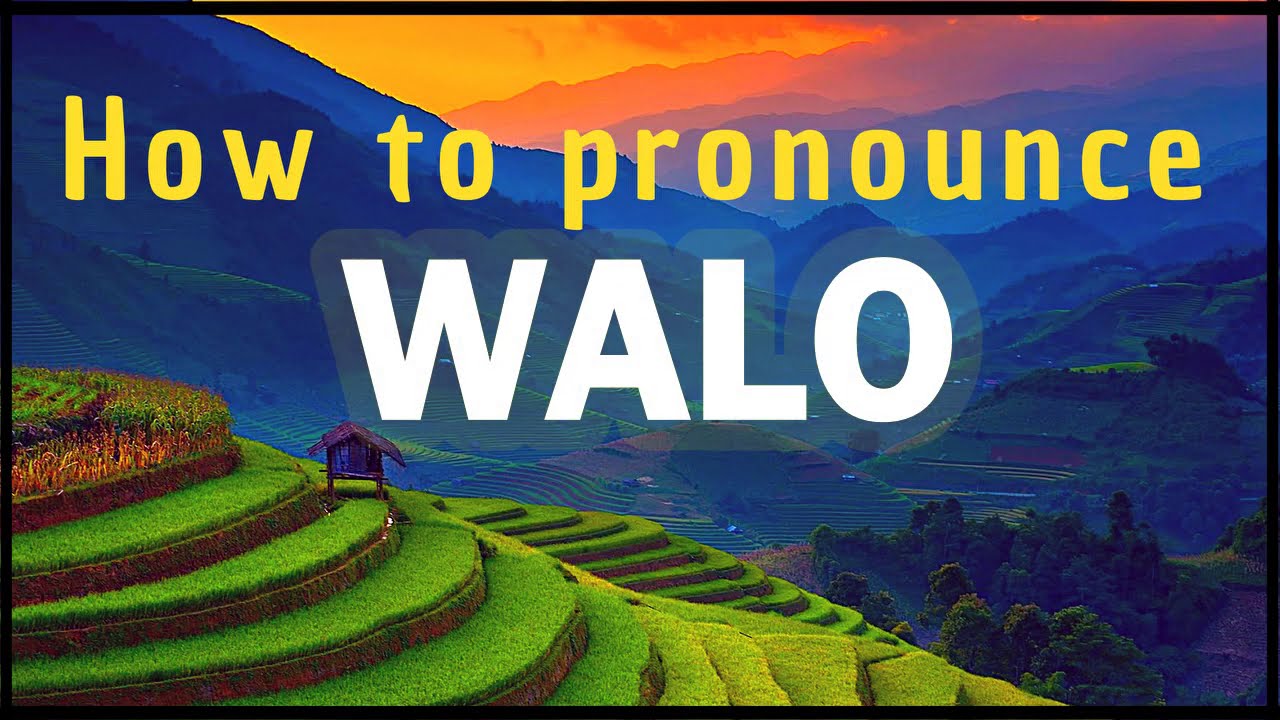 How to pronounce WALO - Tagalog Plus - YouTube