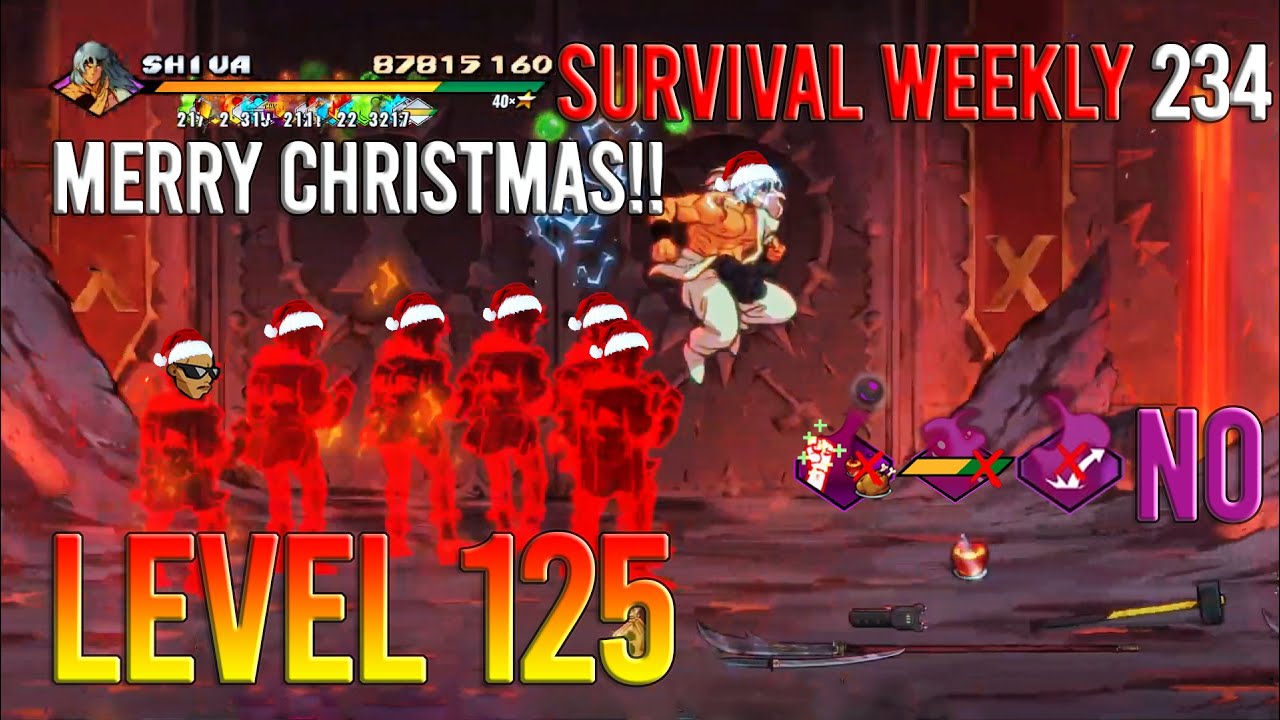 Streets Of Rage 4 - Shiva SOR4 Survival Weekly 234 V8 (Level 125) - YouTube