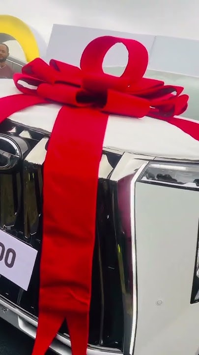 Ultra sleek! Davido surprises wife, Chioma with a brand new car as wedding gift! - YouTube