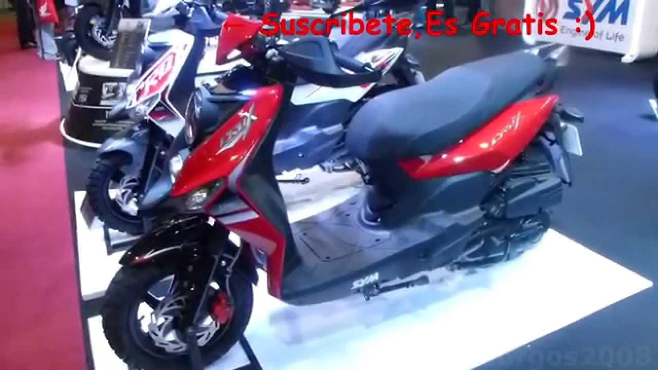 Sym crox r 125 rojo 2015 al 2016 precio ficha tecnica Caracteristicas ...