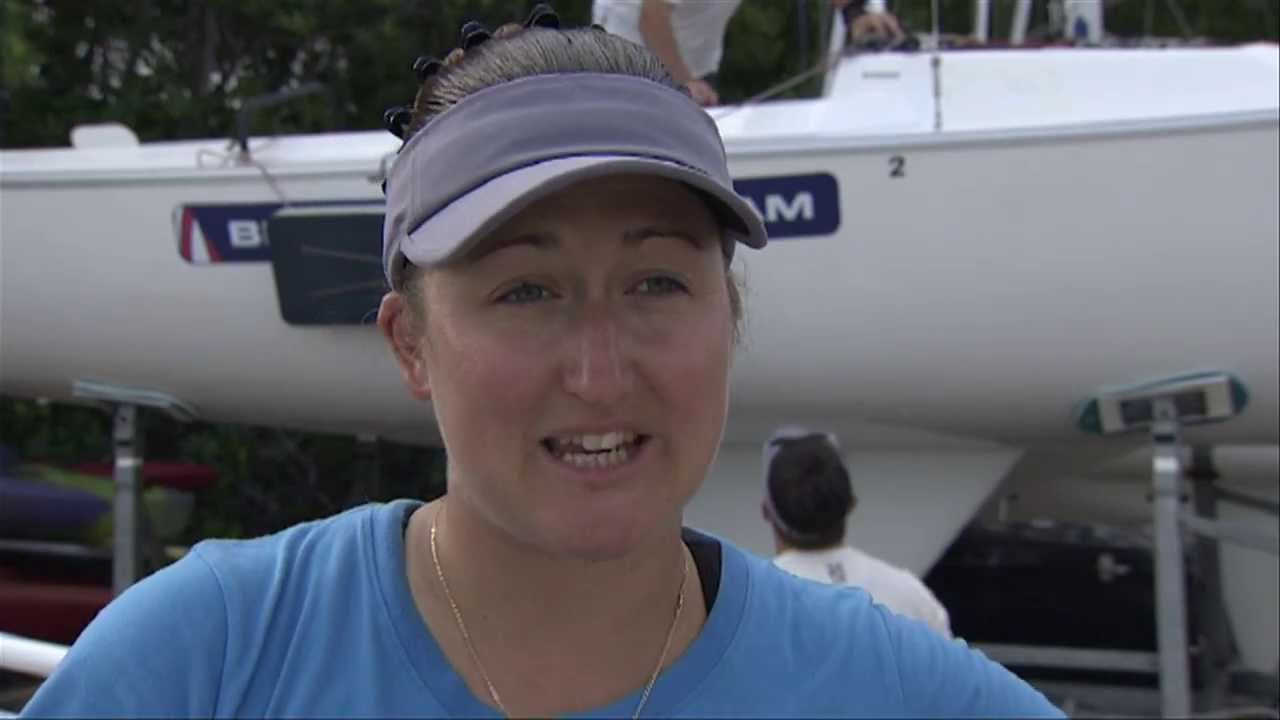 Hannah Stodel on the British Sonar team winning silver at the 2014 ISAF ...