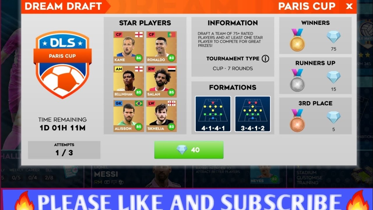 Paris Cup DLS 2024: Epic Highlights and Gameplay! - YouTube