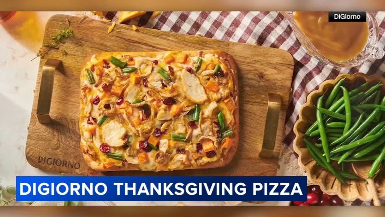 DiGiorno announces Thanksgiving pizza, topped with turkey and festive ...