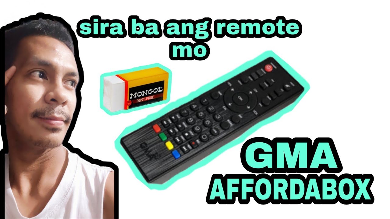 gma affordabox remote control mapapakinabangan pa? - YouTube