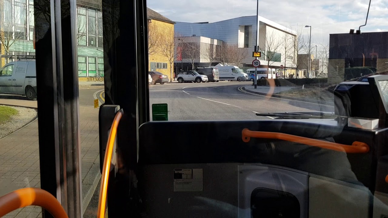 Bus Journey video episode 2: UH De Havilland- The Forum- Angerland Park ...