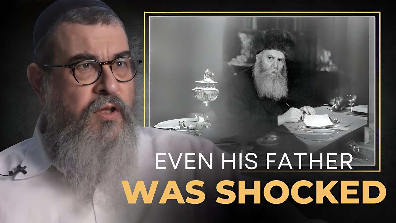 EVERYONE Was Shocked When The Previous Rebbe Wanted To Do This… - YouTube
