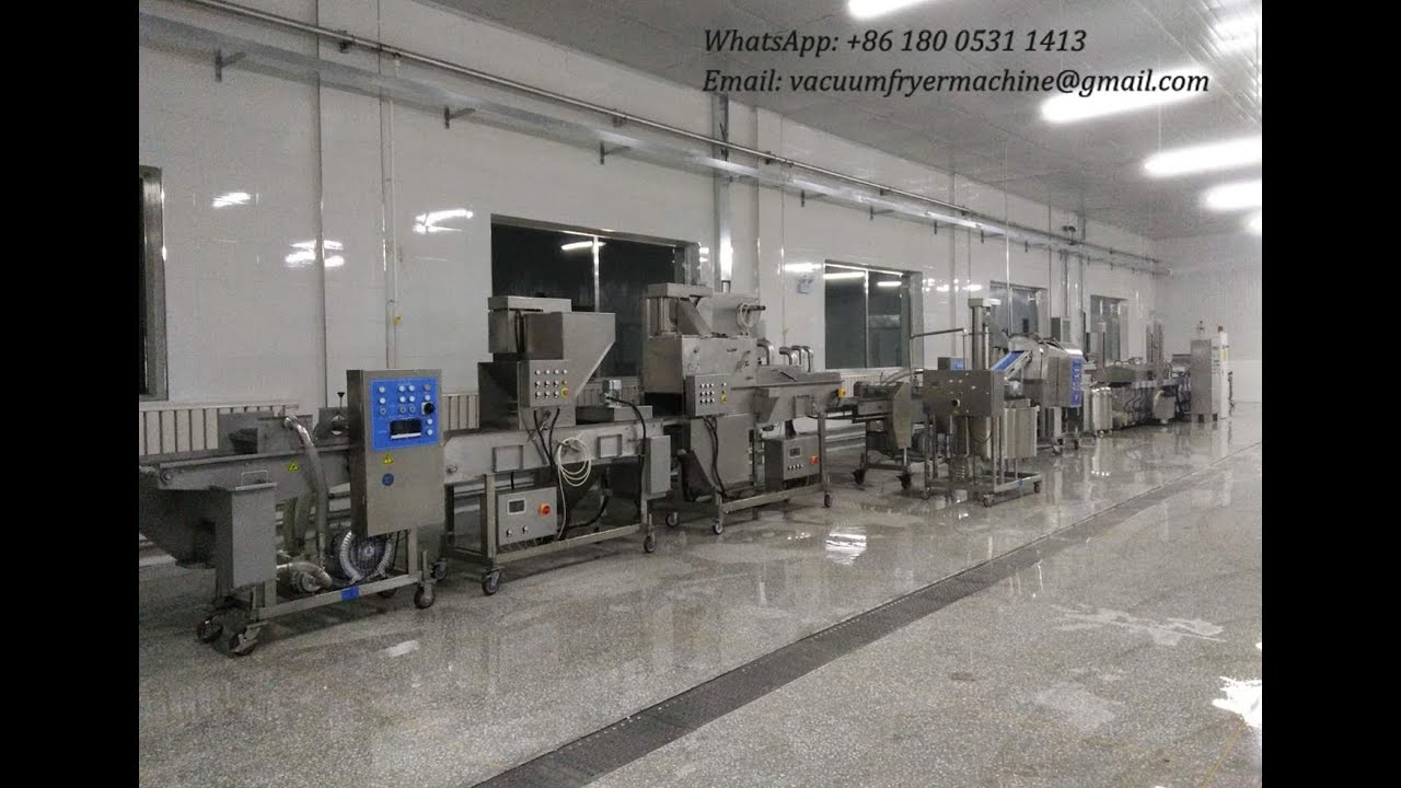 Automatic Batter breading machine for onion rings - YouTube