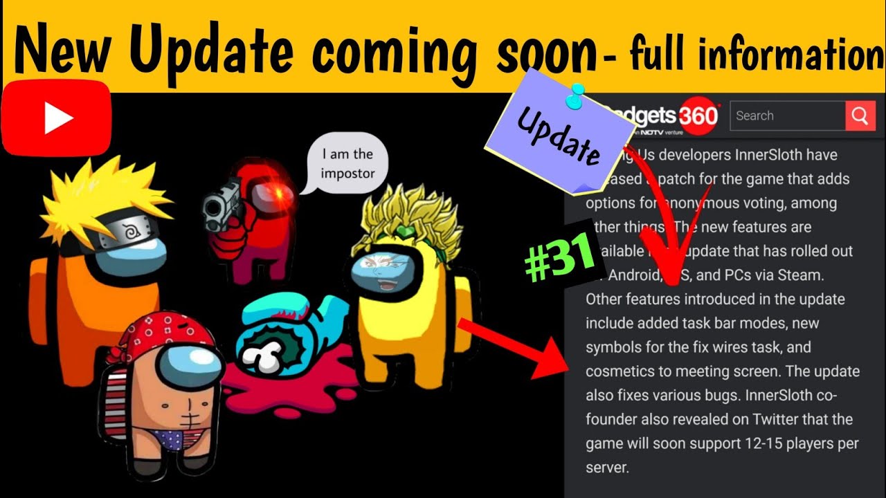 Among Us Rolled Out an Update to Let Players Vote Anonymously ...