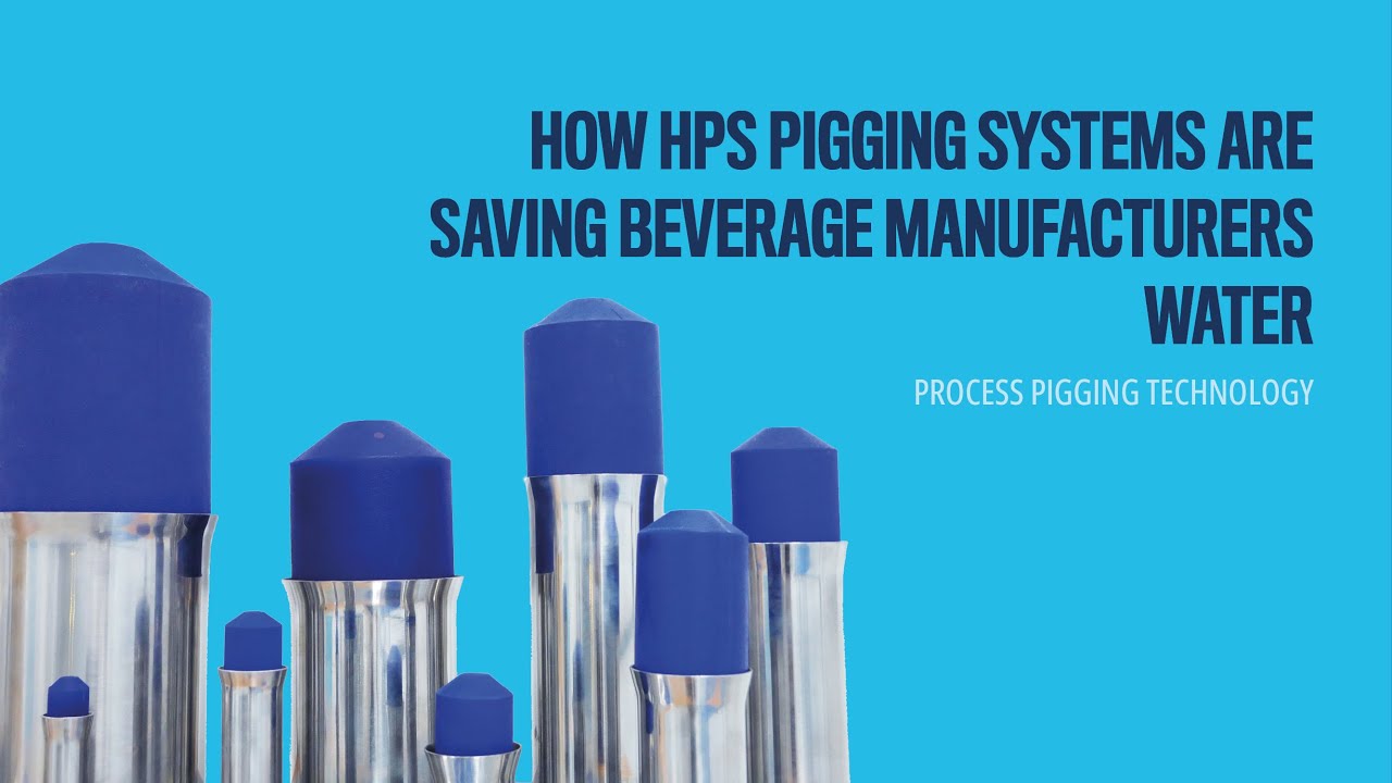 How HPS Pigging Systems Are Saving Beverage Manufacturers Water - YouTube