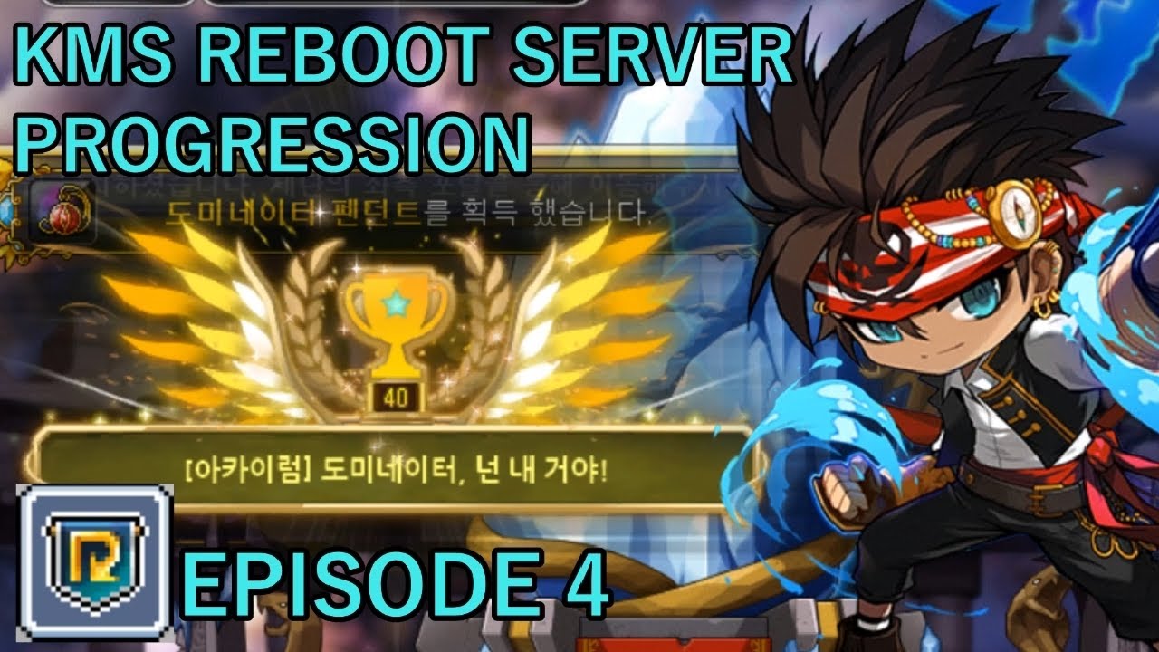 Crawling to Level 210 - Korean MapleStory Reboot Server Progression ...