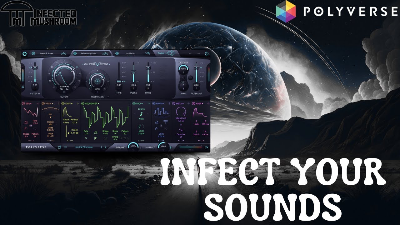 Sound Like Infected Mushroom ! Polyverse Music Tools Demo - YouTube