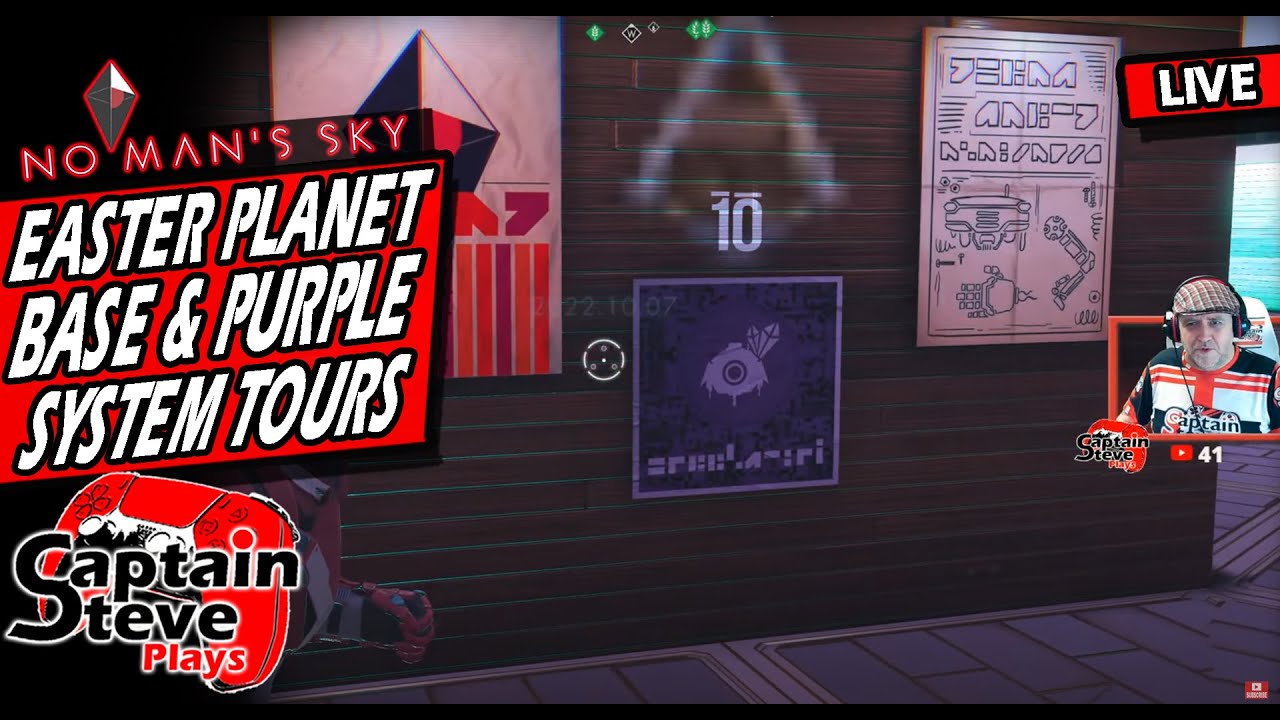Easter Base Tours - Random Purple Systems Adventure - No Man's Sky NMS ...