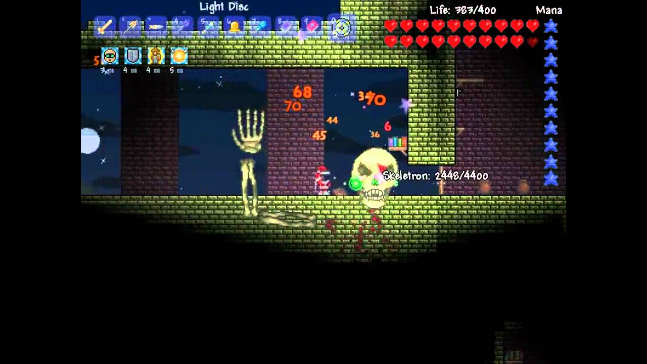 How to summon Skeletron in Terraria - YouTube