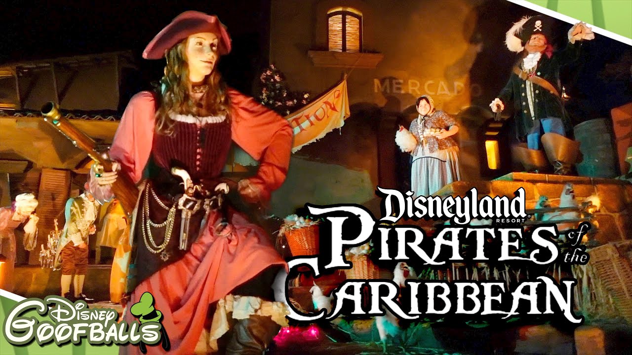 Pirates of the Caribbean [On Ride] - Disneyland Resort Anaheim 🇺🇸 - YouTube