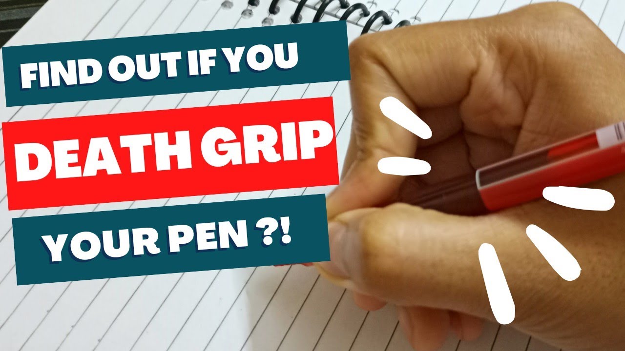 Feeling Pain in hand after writing for hours? Watch this ! You might be ...