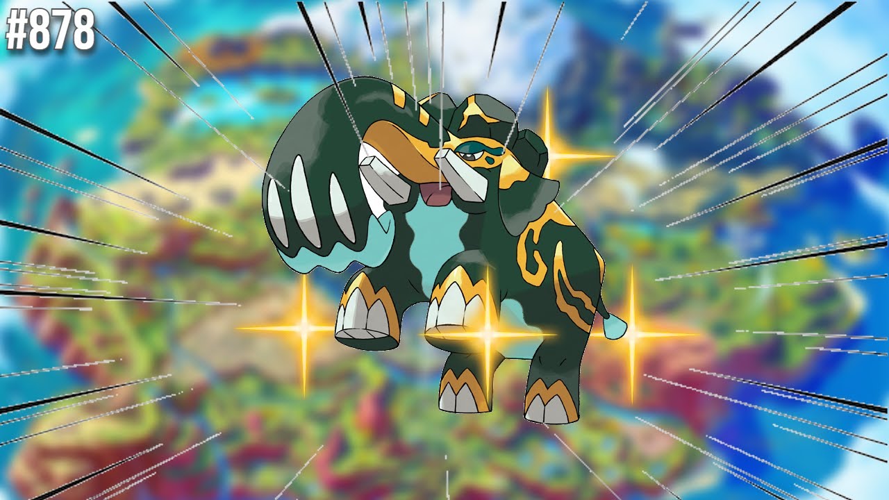 Shiny Copperajah in Pokemon Scarlet and Violet - YouTube