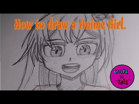 How to draw a Anime Girl. - (Remaking a Cringe drawing of mine.) - YouTube