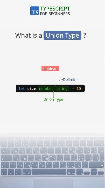 What is a Union Type in TypeScript? #typescript - YouTube