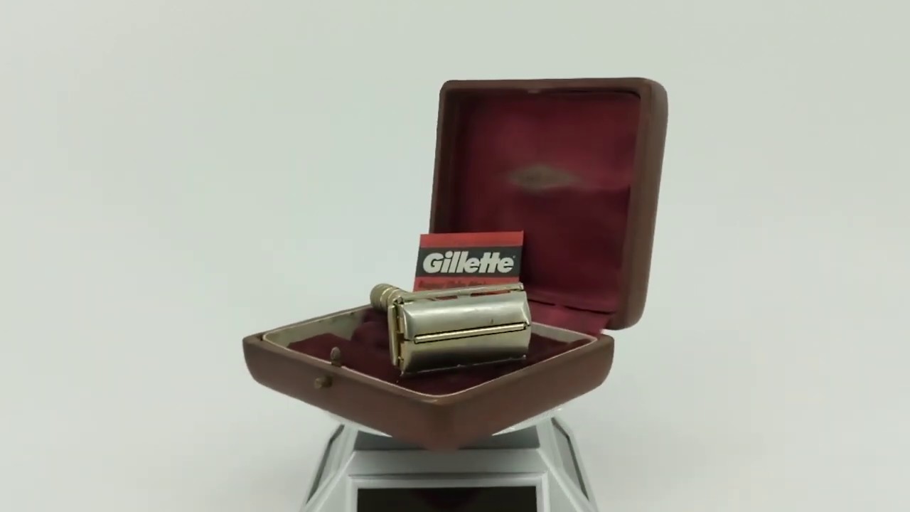 Maquina de Afeitar Antigua Gillette, Maquinilla Tradicional con su ...