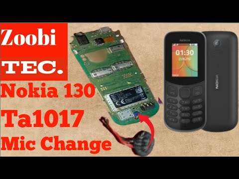Nokia 130 (2017) Ta1017 mic change | nokia mobile mic replacement ...
